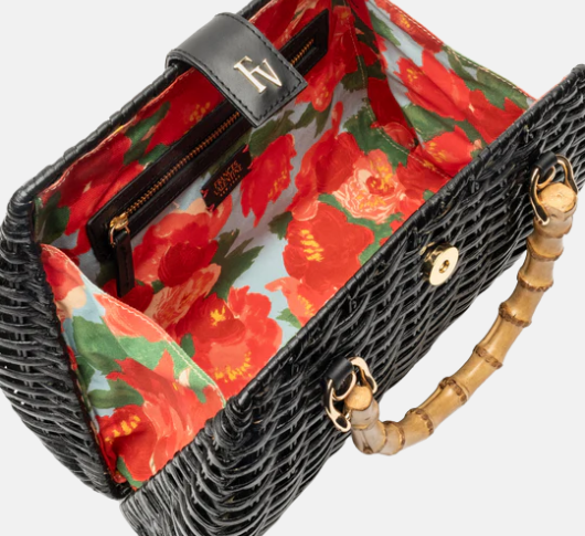 Frances Valentine - Wicker Basket Handbag – Sophia Lustig