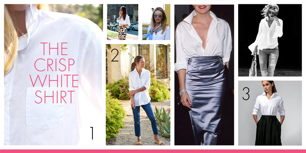 Wardrobe Essentials 101: The Crisp White Shirt – Sophia Lustig